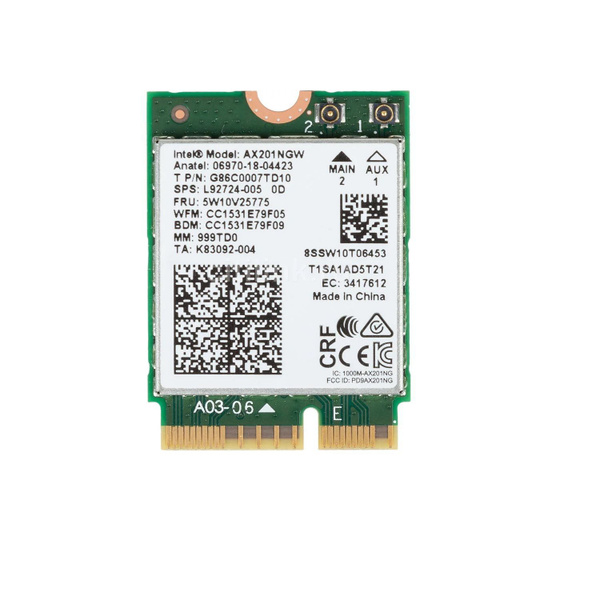 Intel Wi-Fi-адаптер AX201.NGW - купить с доставкой по выгодным ценам в ...