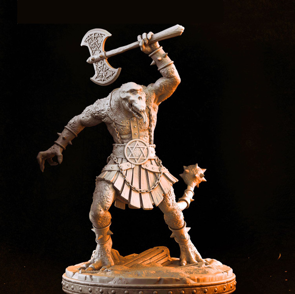 Игровая миниатюра Циклоп Skhaar Fimir #2 - Primal Collection 32mm ...