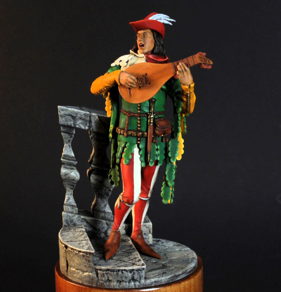 Миннезингер XIII века. Военно-историческая миниатюра. Ручная работа - купить по выгодной цене в ...