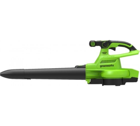 Аккумуляторный воздуходув-садовый пылесос Greenworks 40V 2406907 без ...