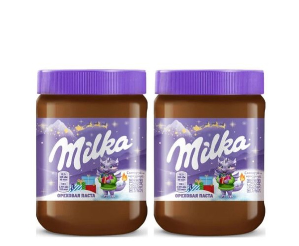 Milka Spread Hazelnut Размашистая шоколадная паста из фундука с какао ...
