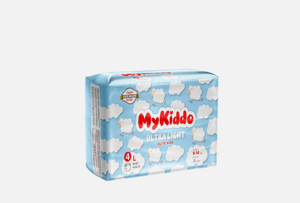 Подгузники-трусики MyKiddo Elite Kids 9-14 кг, 36 мл - купить с ...