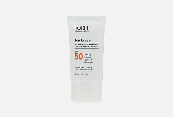 Успокаивающий Солнцезащитный Флюид Spf50+ Korff Sun Repair купить на ...