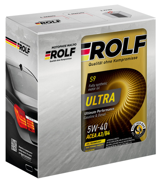 Масло моторное ROLF 5W-40 Синтетическое - купить в интернет-магазине ...