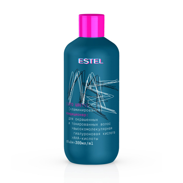 ESTEL ME Кондиционер для окрашенных и тонированных волос "Это цвет"+ ламинирование, 300 мл ...