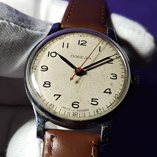 Часы Наручные Победа 1МЧЗ им. Кирова СССР 1956 год купить по низким ценам в интернет-магазине ...