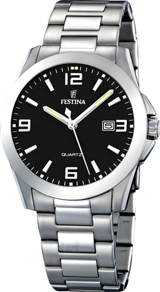 Испанские кварцевые наручные мужские часы Festina Classics F16376/4 на ...