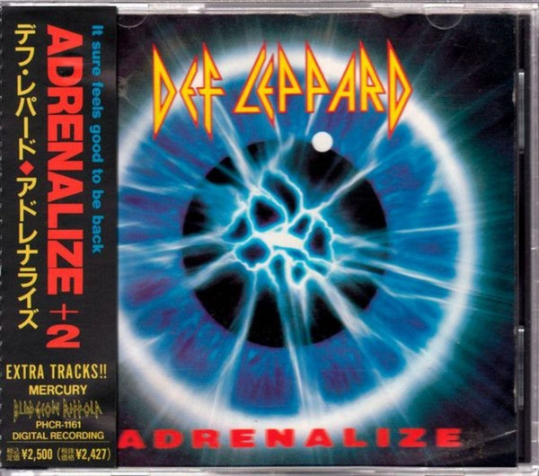 CD Музыка CD Def Leppard - Adrenalize CD, Album, Red album title on obi ...