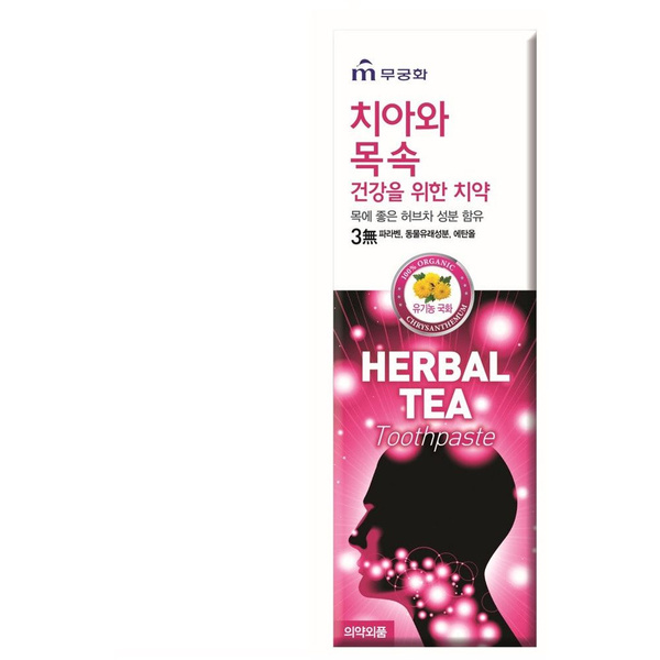 Mukunghwa "Herbal tea" Зубная паста с экстрактом травяного чая ...