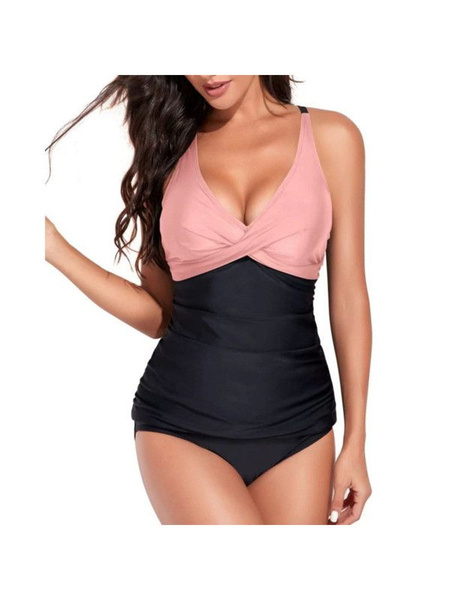 Купальник слитный Женский MOOCIE розовый грейфрут Пляжный, размер 52 SUP-серфинг, Аквааэробика ...