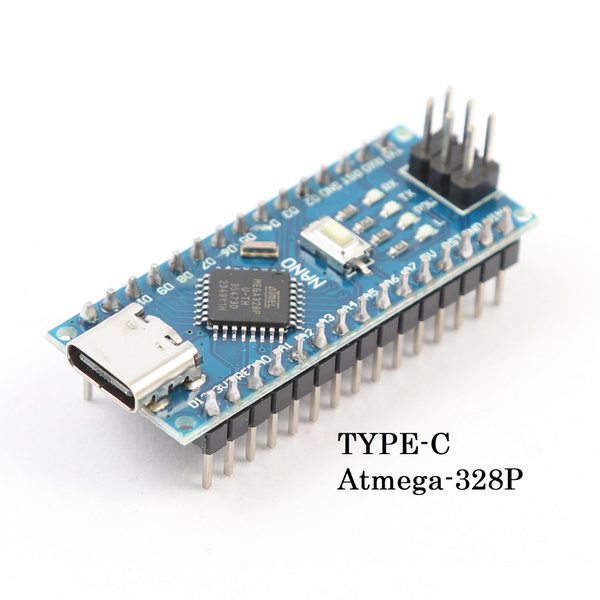 Arduino Nano V 3 0 Type C Atmega328p Ch340 запаяна гребенка ардуино