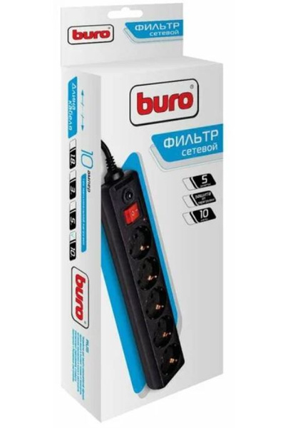 Сетевой фильтр Buro - купить по выгодной цене в интернет-магазине OZON ...