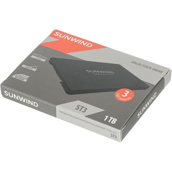 1 ТБ Внутренний SSD-диск SUNWIND SWSSD001TS2T (SWSSD001TS2T) - купить по выгодной цене в ...