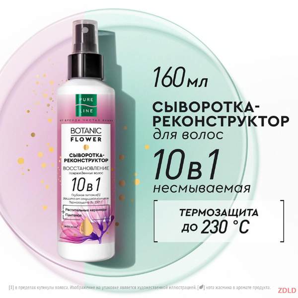 Чистая Линия Сыворотка для волос, 160 мл - купить с доставкой по ...