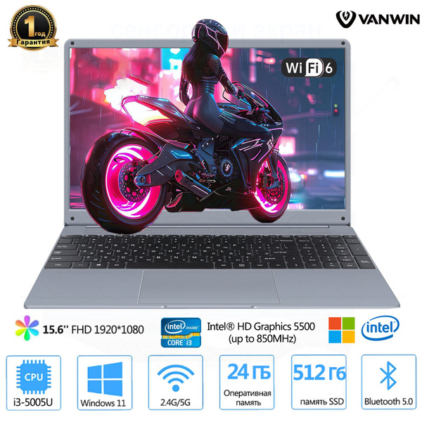 Игровой ноутбук VANWIN Windows, темно-серый купить по низкой цене: отзывы, фото, характеристики ...