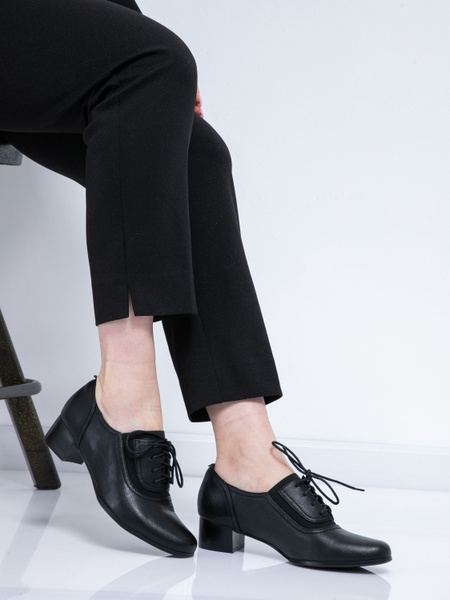 Туфли Женский Ascalini Натуральная кожа, размер 42 Стандартный низкий (до 4 см) 9 Россия Шнурки ...