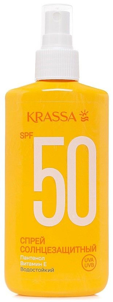 Krassa солнцезащитный спрей SPF 50 450мл - купить с доставкой по ...