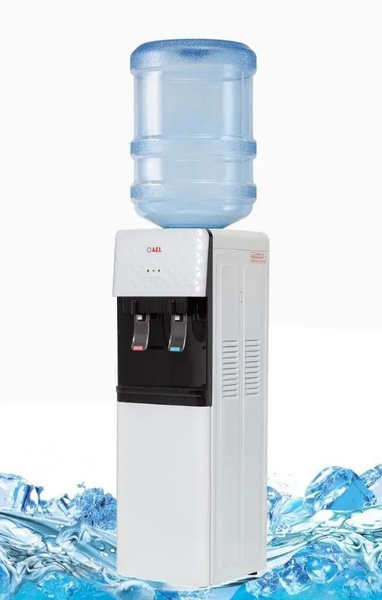 Кулер для воды AEL Раздатчик, водораздатчик L-AEL-088 без охлаждения и нагрева_2523 озон, белый ...