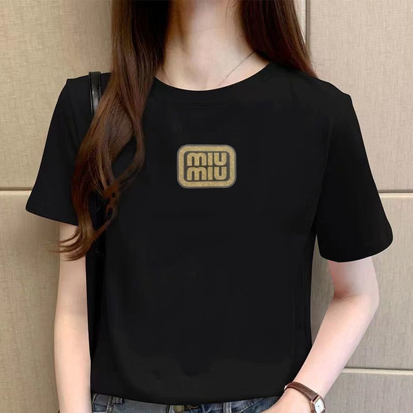 Футболка Miu Miu размер 1 цвет черный купить по выгодной цене в интернет магазине Ozon