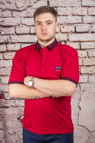 Поло CAHOTER, размер 64, цвет бордовый, бледно-бордовый, хлопок 97% ...