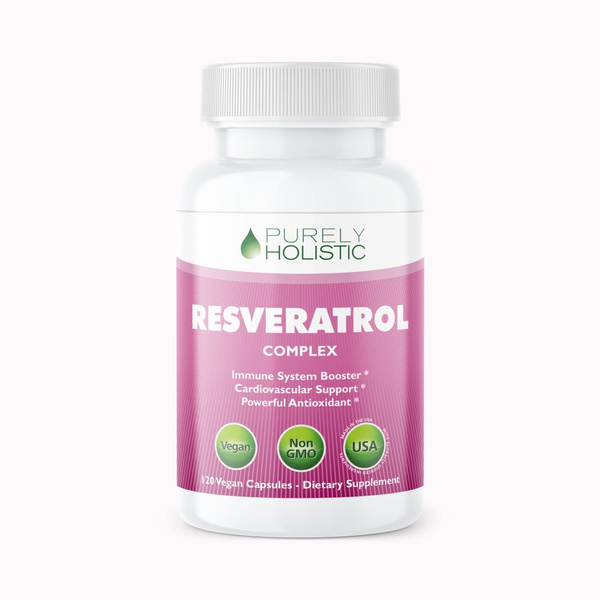 Purely Holistic Resveratrol complex комплекс ресвератрол 1450мг ...