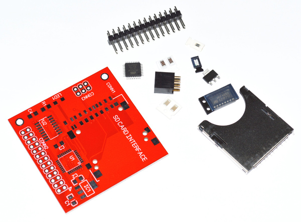 Адаптер SD Card для Радио-86 РК SRAM Red Diy - купить с доставкой по ...