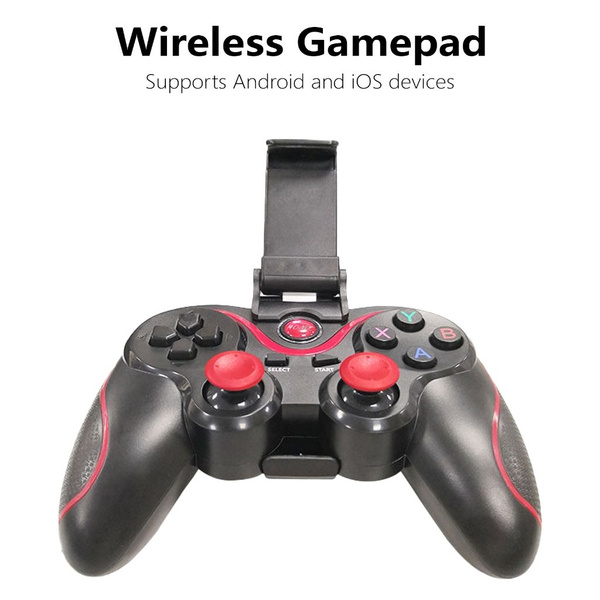 (1 шт.) Геймпад для мобильных игр Android Bluetooth gamepad поддерживает iOS Android (память ...