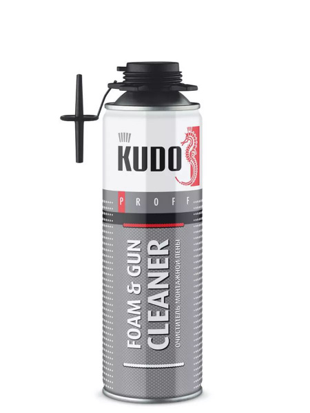 Очиститель монтажной пены KUDO FOAM&GUN CLEANER Всесезонная купить по ...