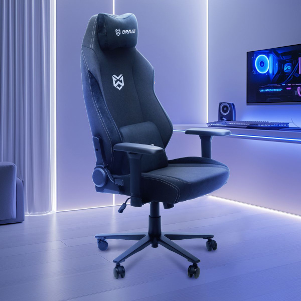 BRAVE gaming chairs Игровое компьютерное кресло, черный купить на OZON ...