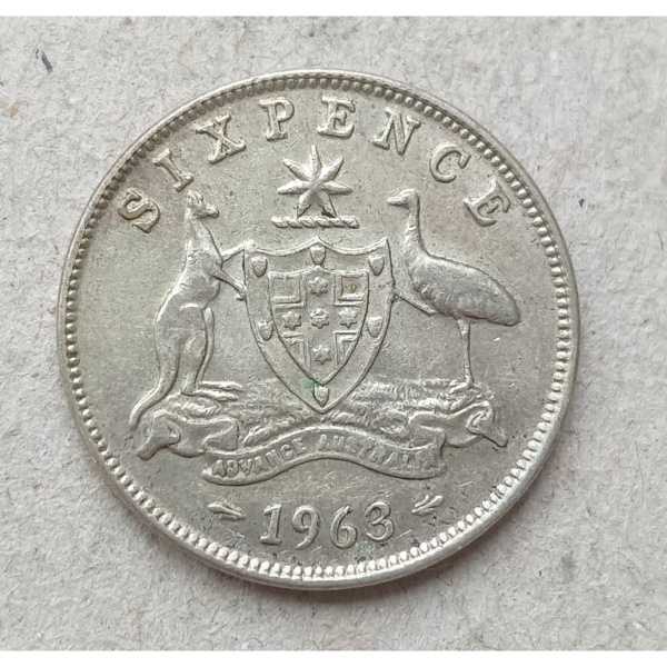 Австралия 6 Пенсов 1963 год , Серебро , Елизавета 2 купить на OZON по низкой цене (1661730529)