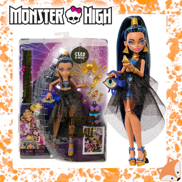 Кукла Monster High Cleo Монстр Хай Бал Монстров Клео HNF70 - купить с доставкой по выгодным ...