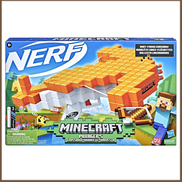 Hasbro/Nerf Minecraft Firebrand Пусковая игрушка купить на OZON по ...