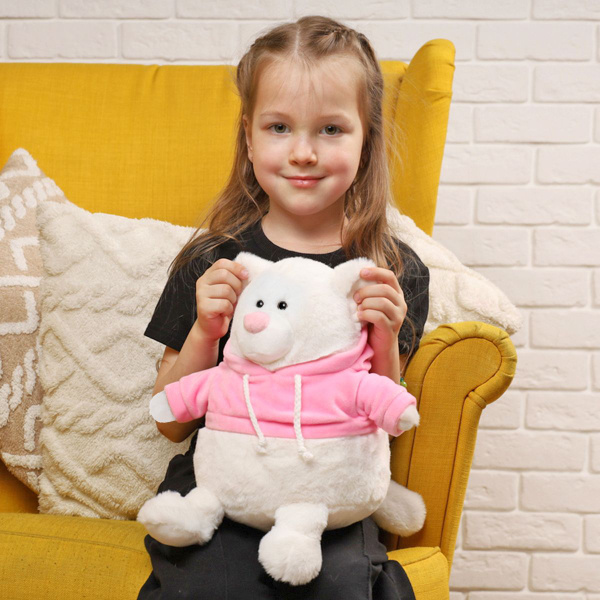 Мягкая игрушка MAXITOYS Толстячки плюшевый кот Лав - купить с доставкой ...