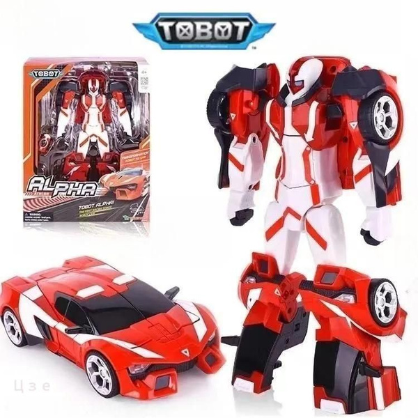 Робот Трансформер Tobot,Тобот ALPHA, YoungToys,Подарки на день рождения ...
