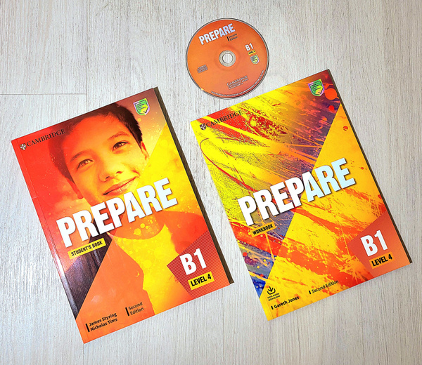Prepare B1 Level 4 Second Edition, Student's Book + Workbook + CD | Styring James - купить с ...