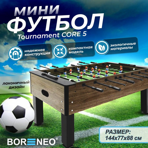 Вопросы и ответы о Настольный футбол,Мини-футбол, Кикер BOR NEO Tournament Core 5 (Анкор) – OZON ...