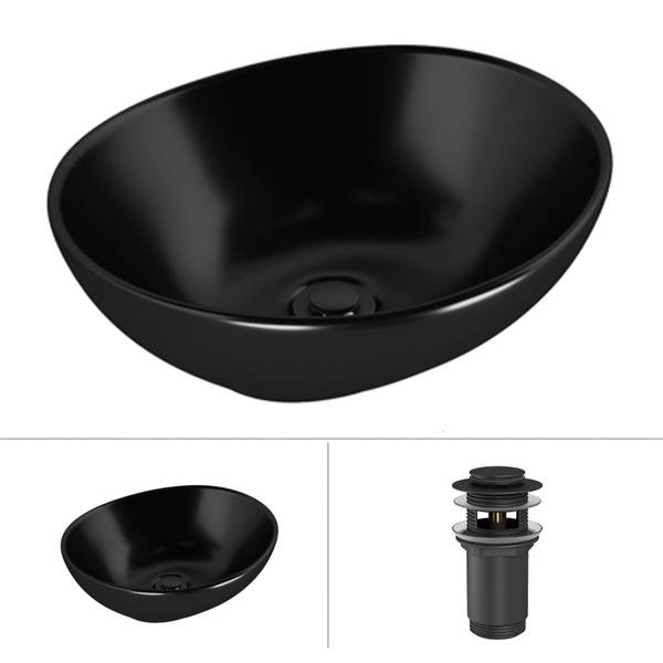 Вопросы и ответы о Накладная раковина для ванной Helmken 65241001 комплект 2 в 1: раковина на ...