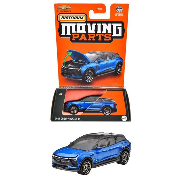 Машинка Mattel Matchbox-Moving Parts 2024 FWD28-2024 Chevy Blazer EV ...