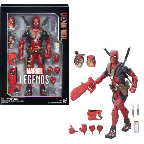 Фигурки Hasbro 12-дюймовая подвижная кукла Дэдпула из серии Marvel ...