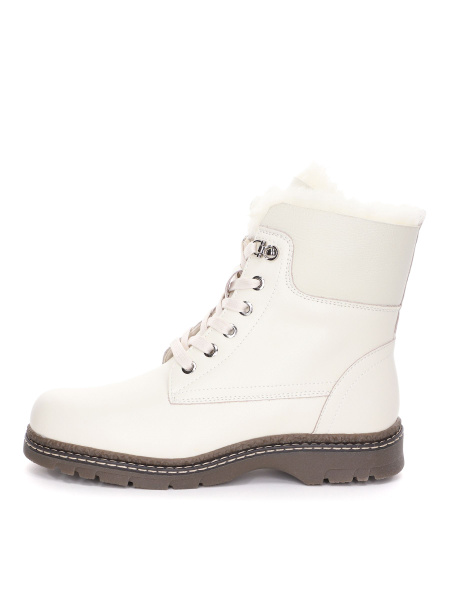 Полусапоги Женский Tervolina, размер 42 белый Спортивная ходьба Зима 6 Без каблука Россия Кнопки ...