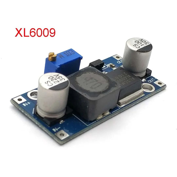 XL6009 XL6019 DC-DC бустер модуль питания светодиодный вольтметр DC-DC ...