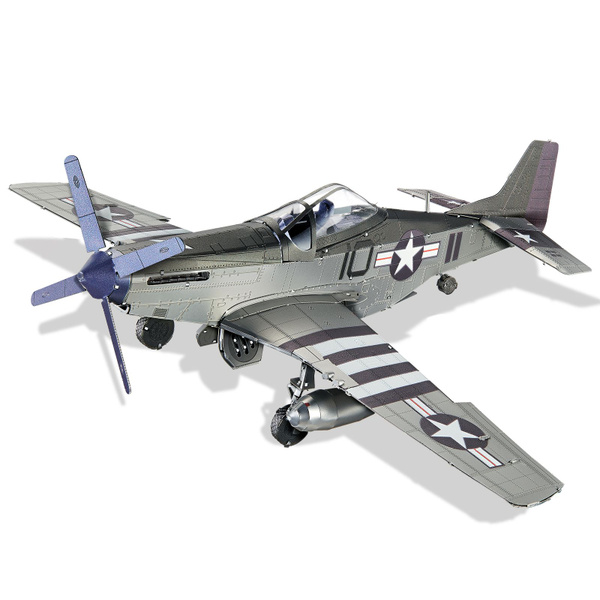Piececool Металлические 3D модели для взрослых P-51 Mustang Наборы ...