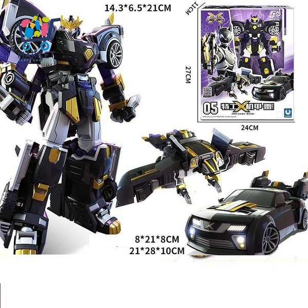 игрушечный робот abs mini force transformer robot в - купить с ...