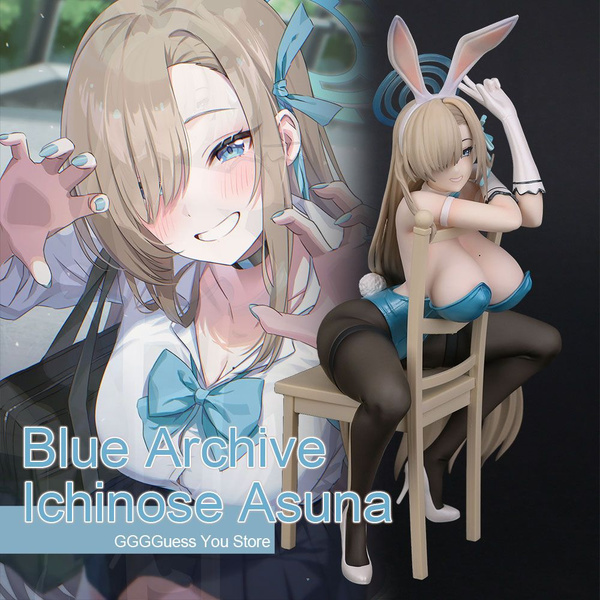 Аниме фигурка Blue Archive Ichinose Asuna (Со стулом)20.4cm купить на OZON по низкой цене ...