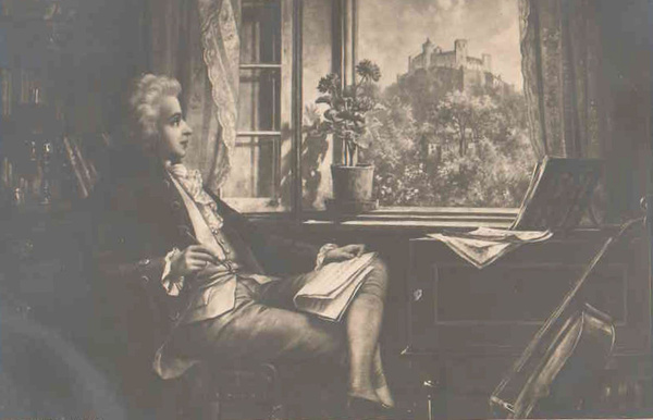 Антикварная открытка "Моцарт". Россия, 1910-1930 купить на OZON по низкой цене (1705657375)