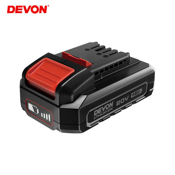 Аккумулятор DEVON 5150 20В 2.0 Ач С индикацией мощности, Подходит для ...