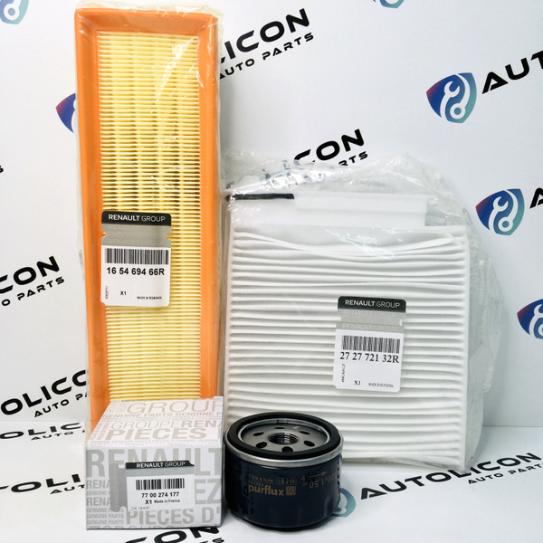 Комплект фильтров ВАЗ Ларгус 1.6л VAZ-K7M; Largus K7M 410 84лс с 2012 г ...