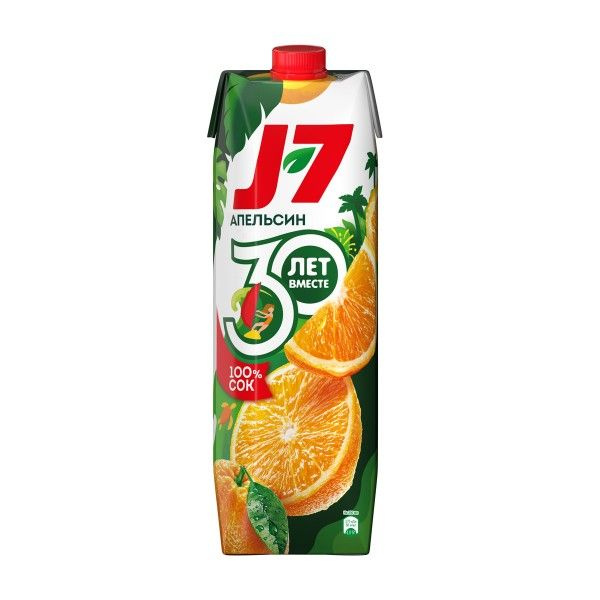 Сок J-7 0,97л апельсин с мякотью-4 шт - купить с доставкой по выгодным ...
