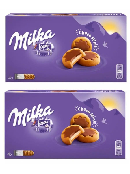 Печенье Milka Choco Mini Stars 2шт в уп 300гр Германия - купить с ...