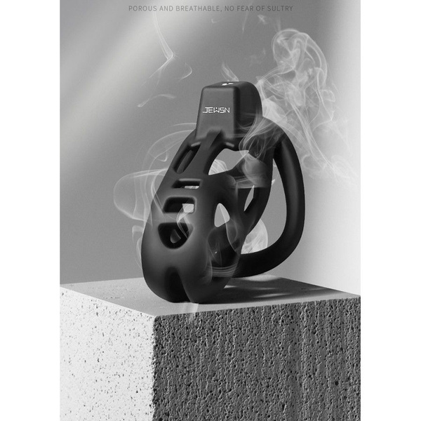 Пояс верности для мужчин JEUSN Male Chastity Cage Invisible Lock M-size купить на OZON по низкой ...